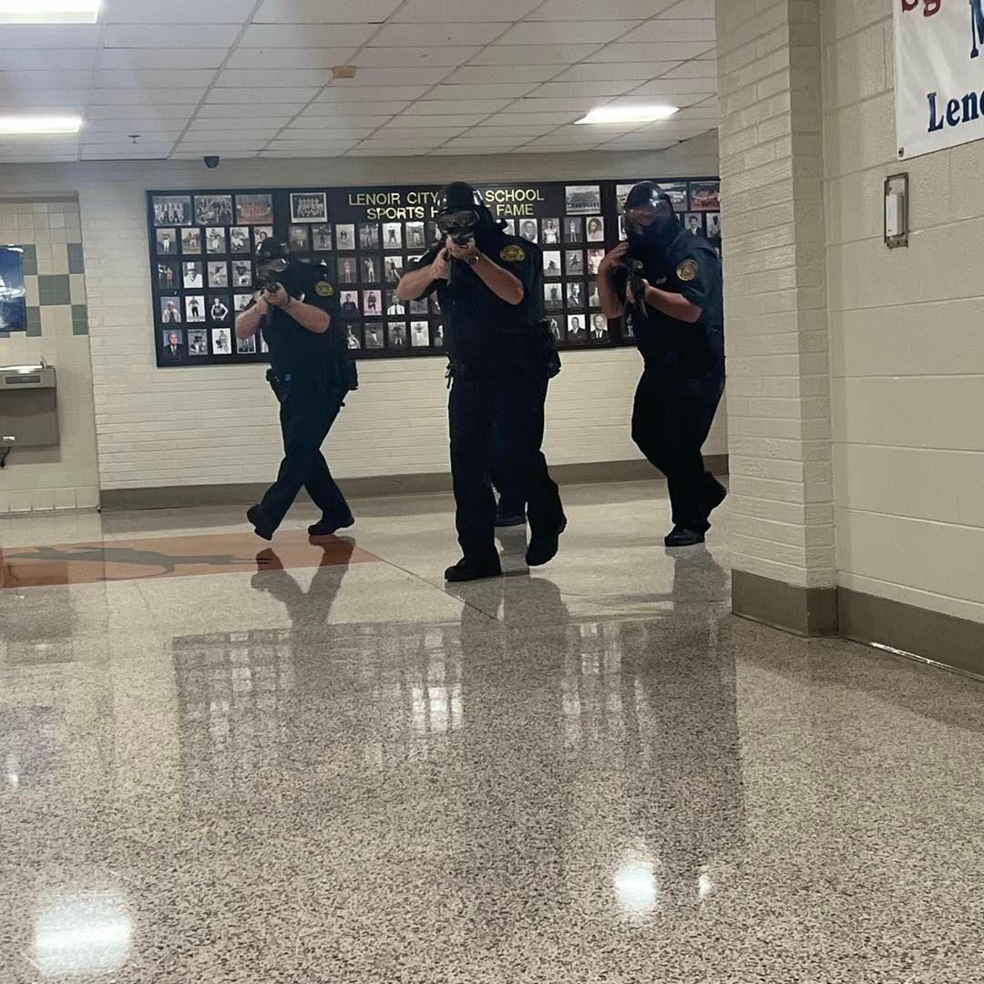 Local Law Enforcement Officer’s Join Up to Train and Prepare for ...