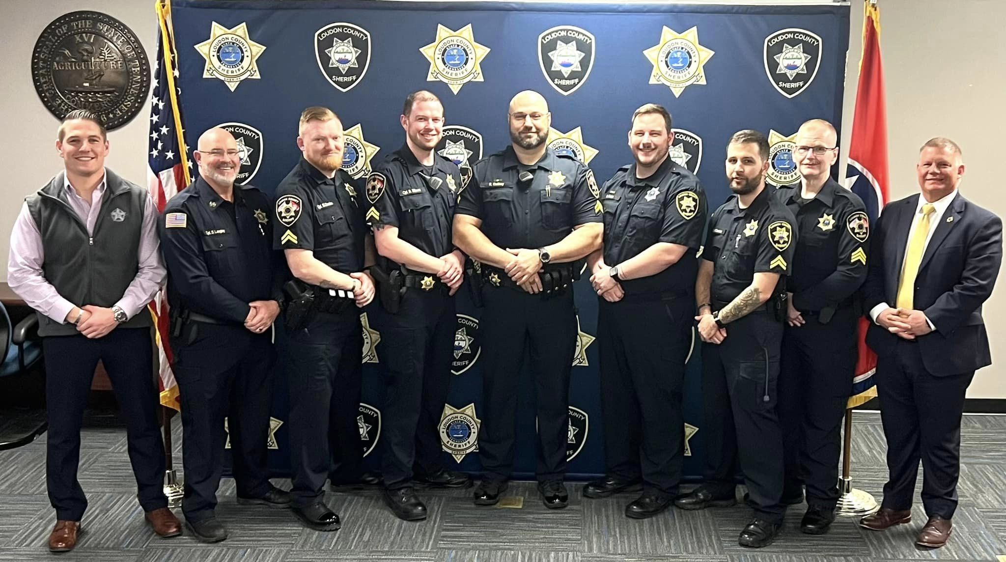 LCSO Holds Promotion Ceremony for Corrections Division