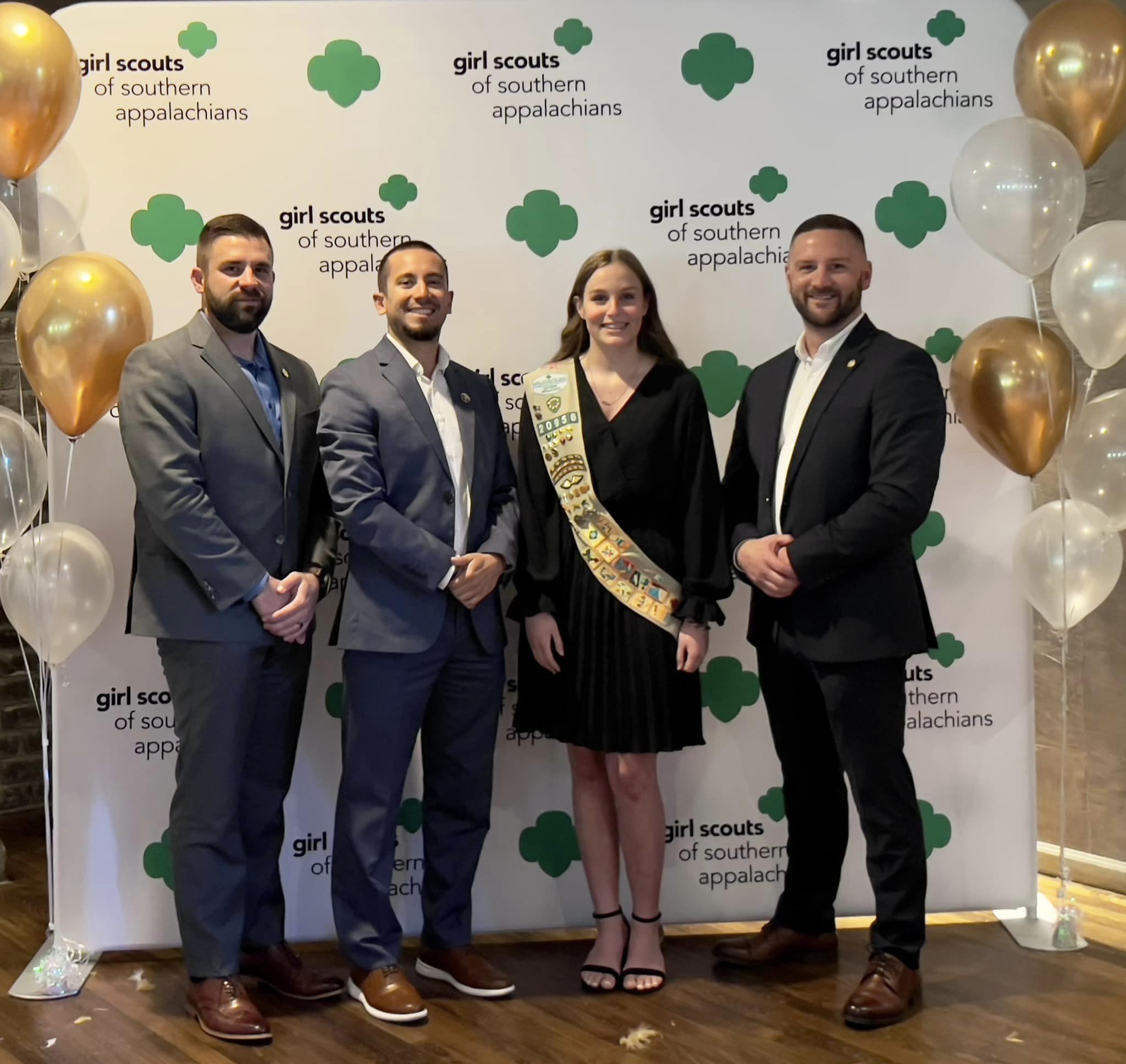 LCSO K-9 Handlers Attend Girl Scout Gold Gala