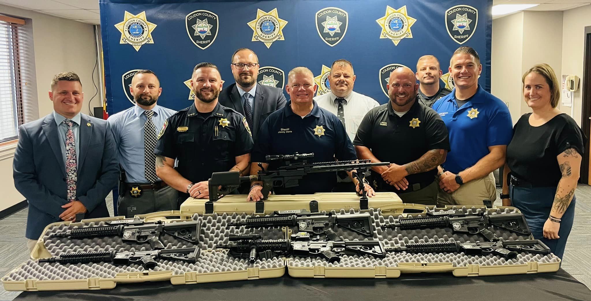LCSO Receives Gun Donation From Larue Tactical