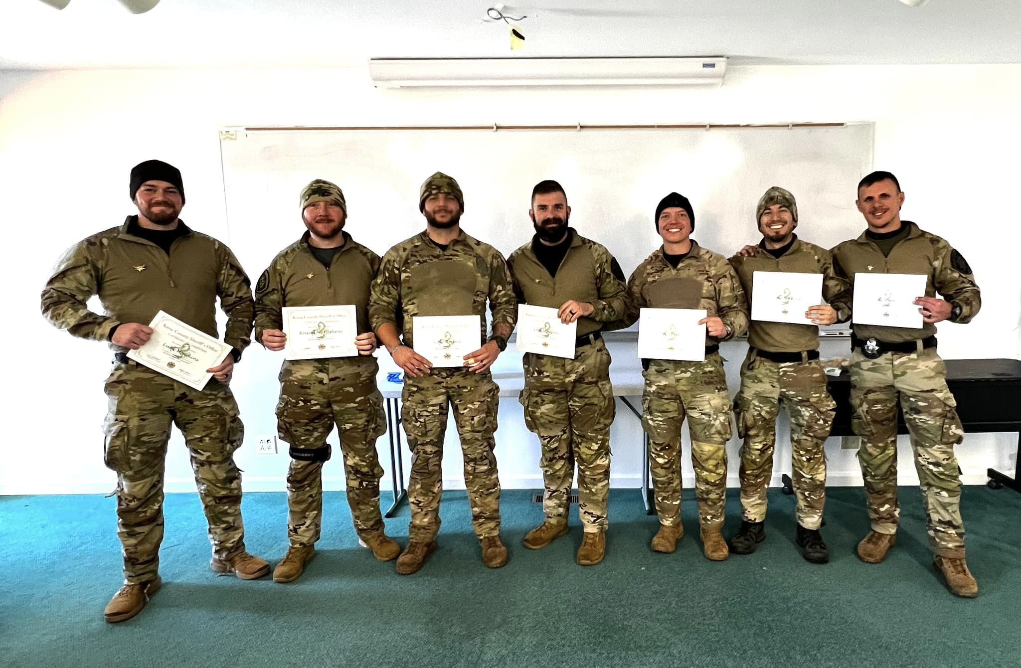 Members of the LCSO SWAT Team Complete Basic SWAT School