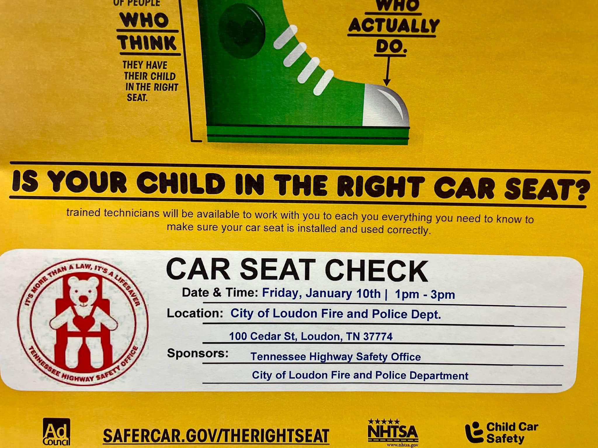 Car Seat Safety Inspection and Check