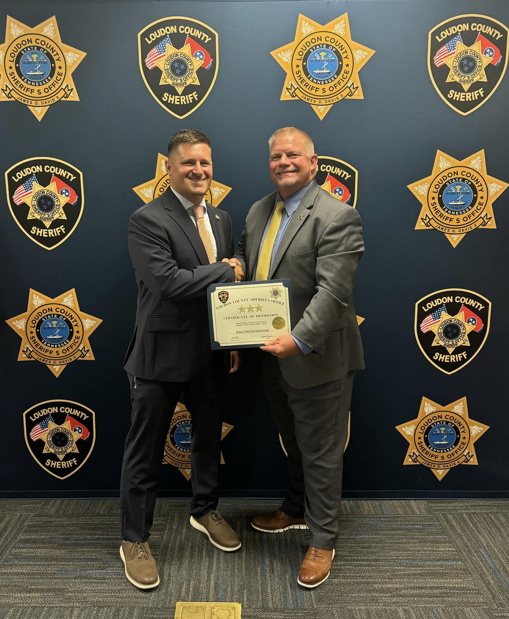 Sheriff’s Office Announces Promotions of Three Deputies